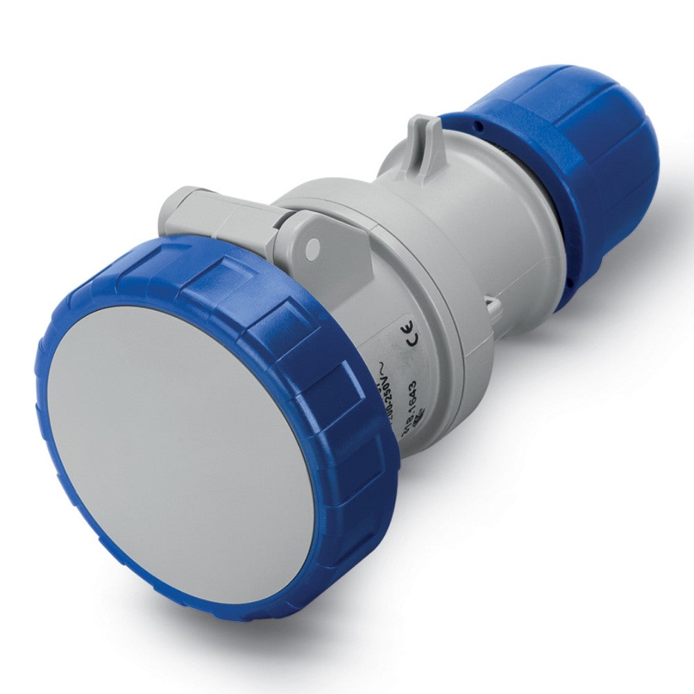 COMMANDO SOCKET 16A 2P+E BLUE IP67 SCAME – G&E Electronics Ltd