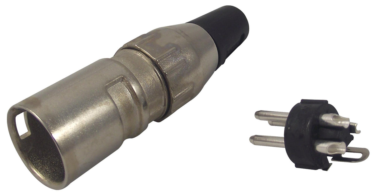 XLR DELTRON 3 POLE PLUG – G&E Electronics Ltd