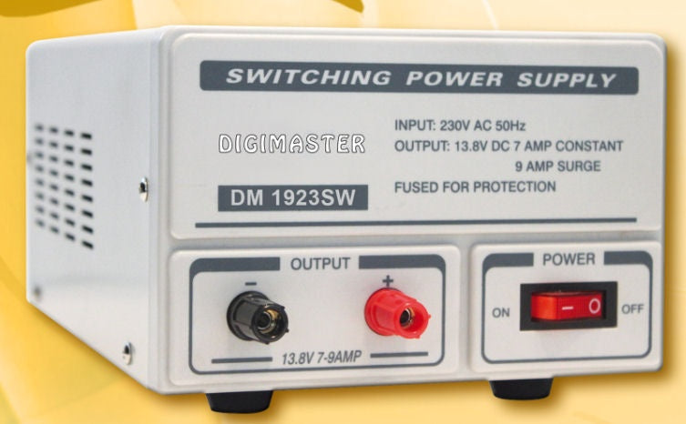 POWER SUPPLY REGULATED 13.8V 7/9A MKC – G&E Electronics Ltd