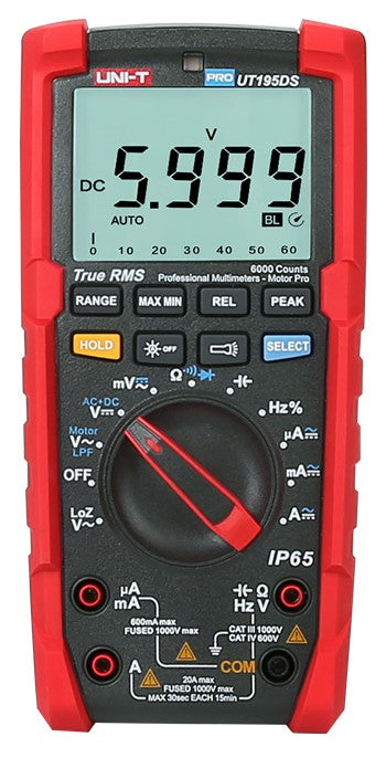 DIGITAL MULTIMETER PRO UT195DS UNI-T – G&E Electronics Ltd